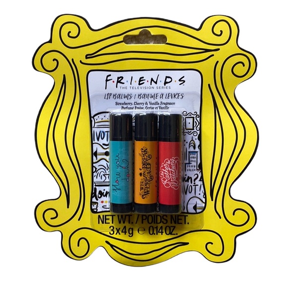 FRIENDS | Makeup | New Friends 3 Lip Balms With Famous Sayings | Poshmark